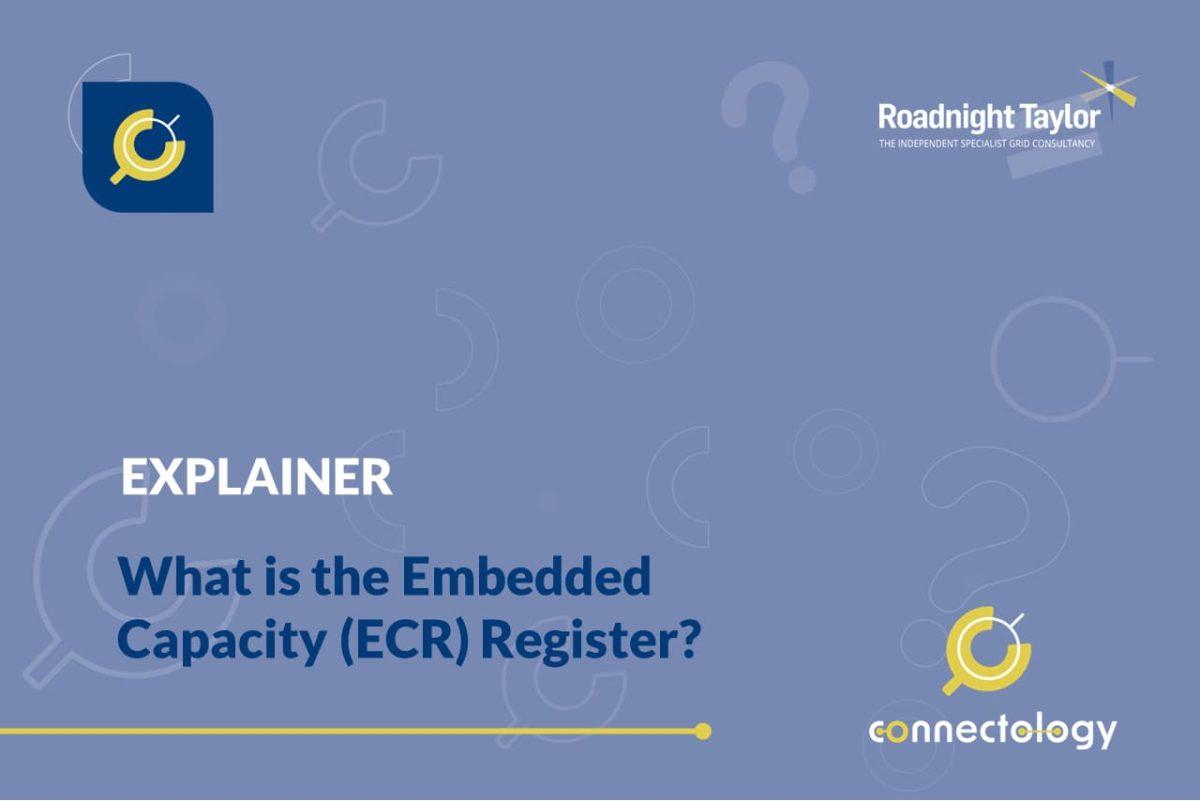 What is the Embedded Capacity (ECR) Register? | Roadnight Taylor