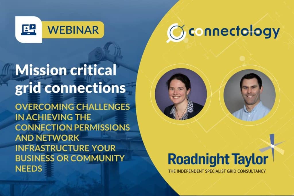 Webinar request: Mission critical grid connections